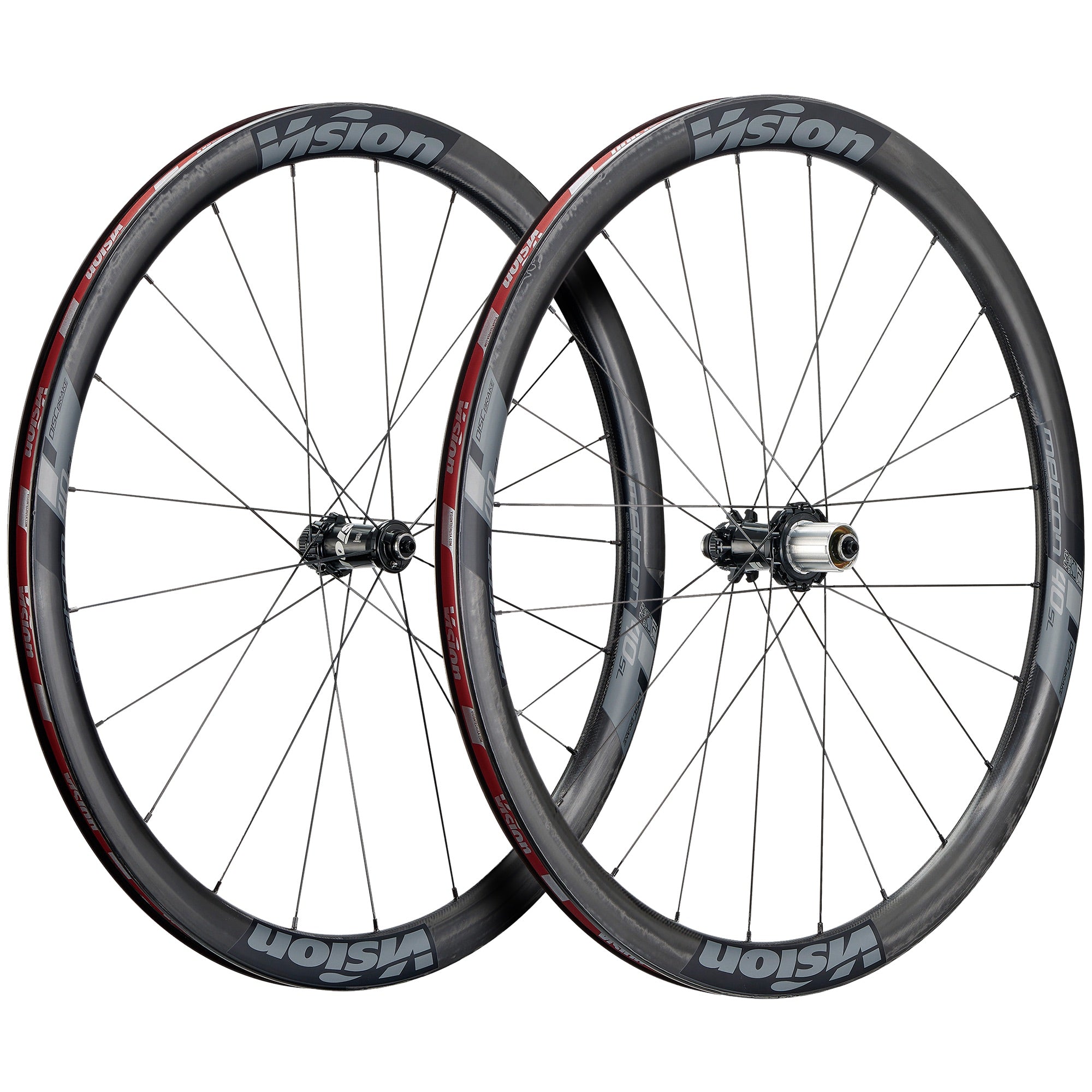 Laufradsatz VISION Metron 40 SL Tubeless Ready (Center Lock) – Probikeshop